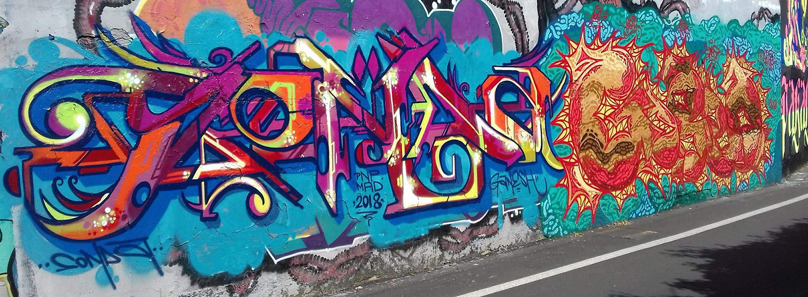 Graffiti Writing Settimo 2018 - Cristian Sonda - Street Art Milano